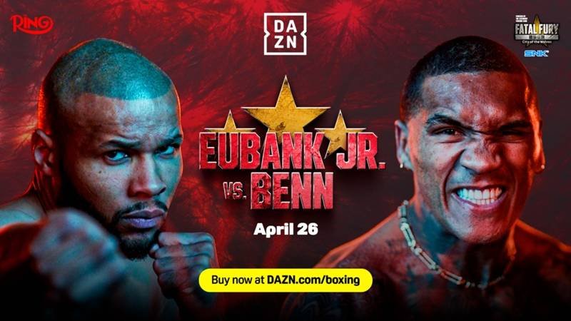 Eubank Jr. vs Benn op 26 april: Hoe en waar je het gevecht